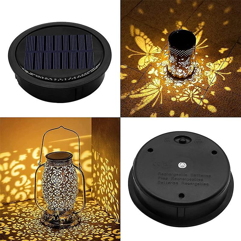 1 Pack Big Solar Light Replacement Top For Outdoor Hanging Lanterns ...