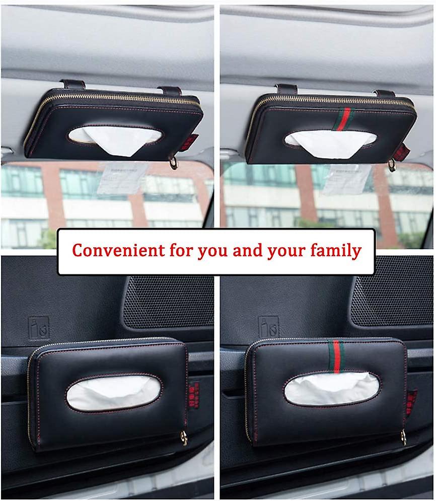 Car Tissue Holder, Car Visor Tissue Holder, Perfect Solid Color Auto ...