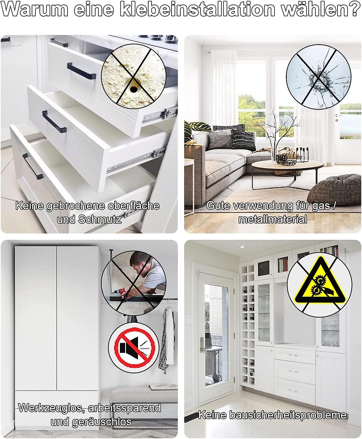 Magnet self-adhesive magnetic catches strong 2 pieces magnets for ...