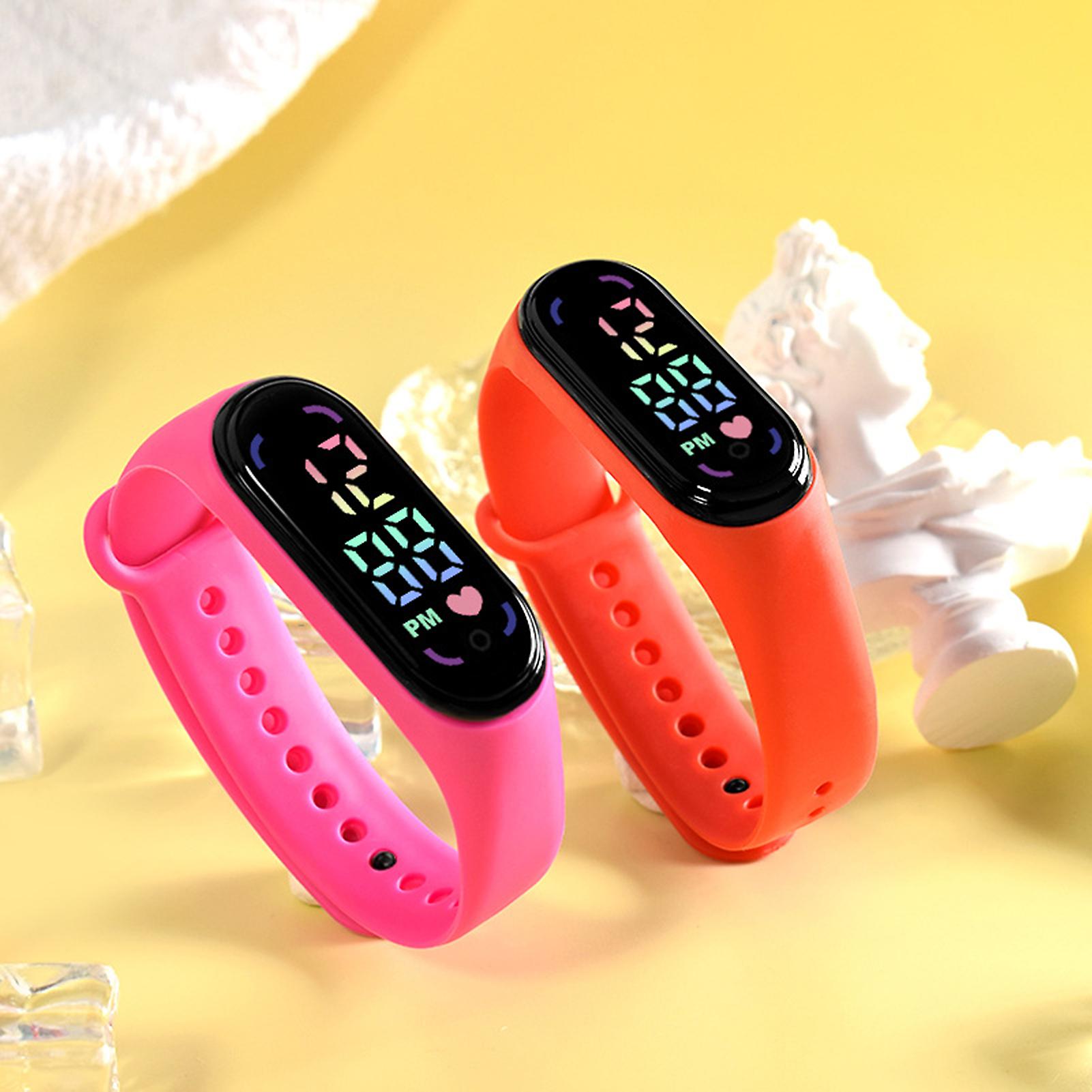 Children Smart Watch with LED Display Rounded Dial Watch Kids Christmas ...