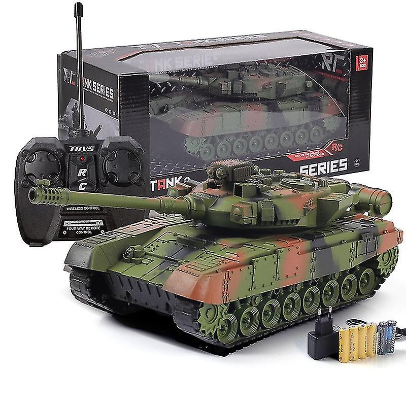 Remote Control Shoot Balls Tanks Toys With Rotatable Turret And Barrel ...