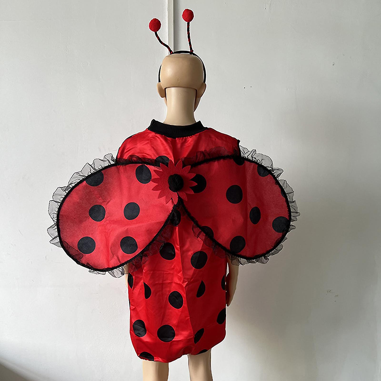 Adult Halloween Costume Kit - Cute Yellow Bee Ladybug Cosplay Outfit ...