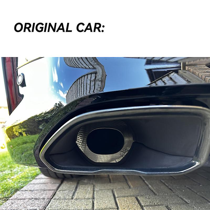 Quad Car Exhaust Tip For BMW G42 M240i 2021 2022 2023 Dual M ...