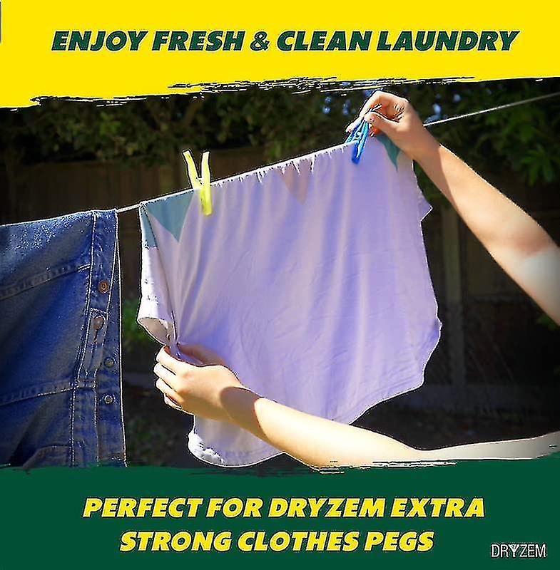 Washing Line Rope 30m 100ft | Steel Washing Line Heavy Duty | Clothes ...