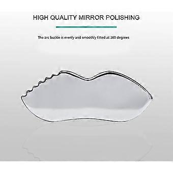 Gua Sha Facial Tool, Stainless Steel Gua Sha with Comb Teeth for Body ...