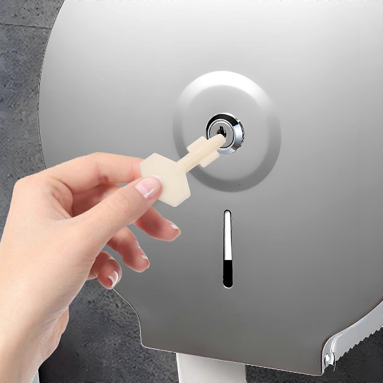 Bathroom Dispenser Keys Tyqour 10-Pack Universal Toilet Paper & Paper ...