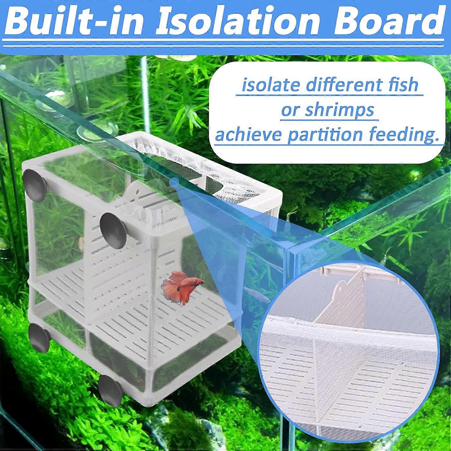 Fish Breeding Box,Fish Nursery Isolation Box Breeder Incubator Tank ...