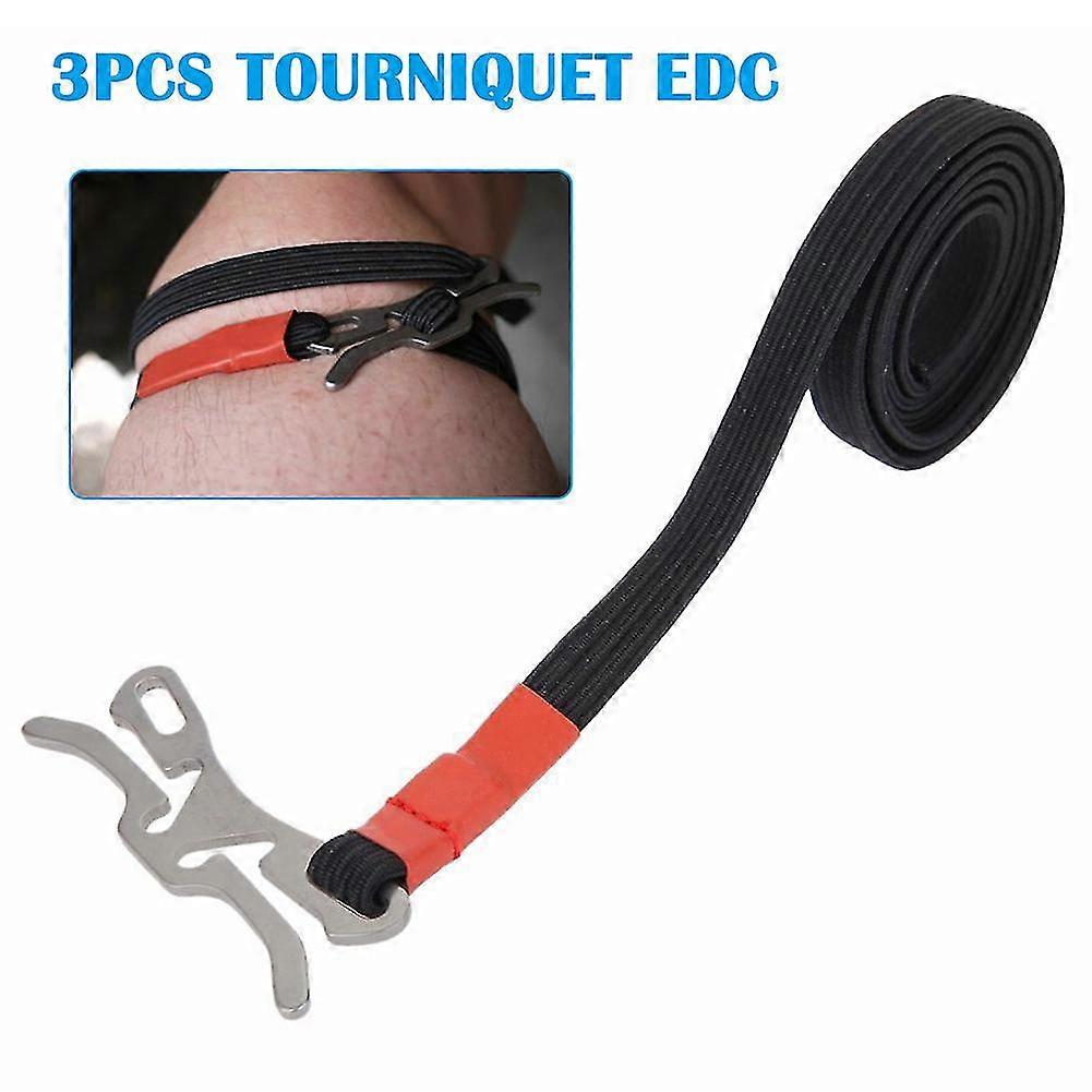 3pcs Portable Ultra-light Gear Outdoor Tourniquet Release First Aid ...