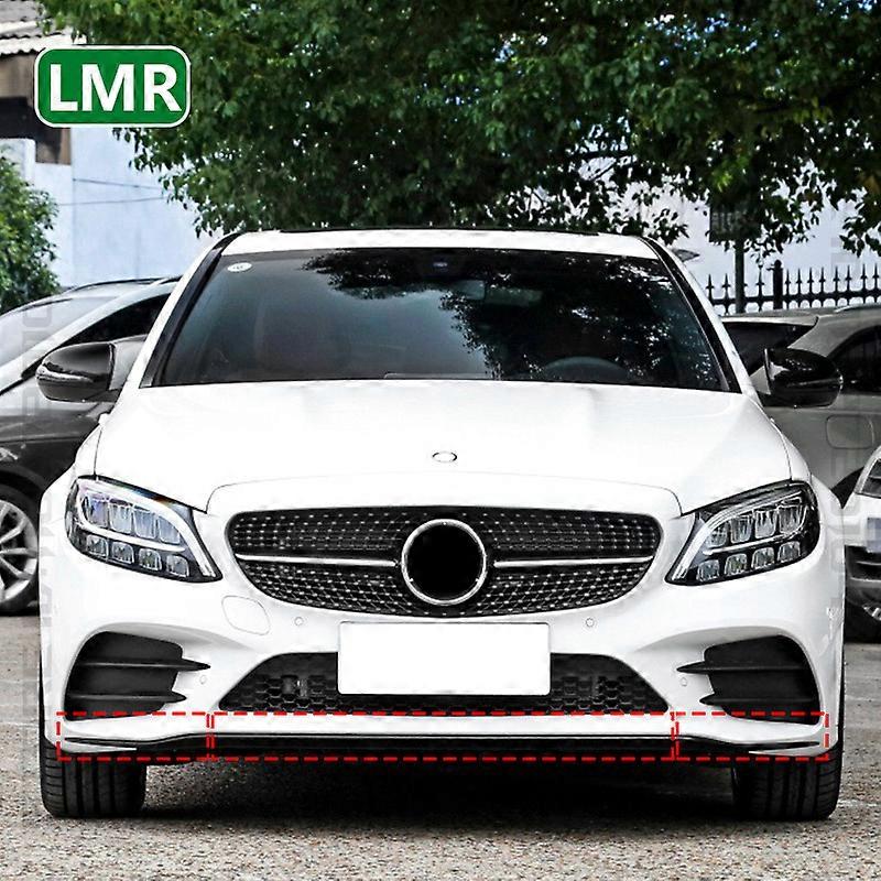 for 2019-2022 W205 Mercedes-Benz C-CLASS Front Bumper Molding Trims ...