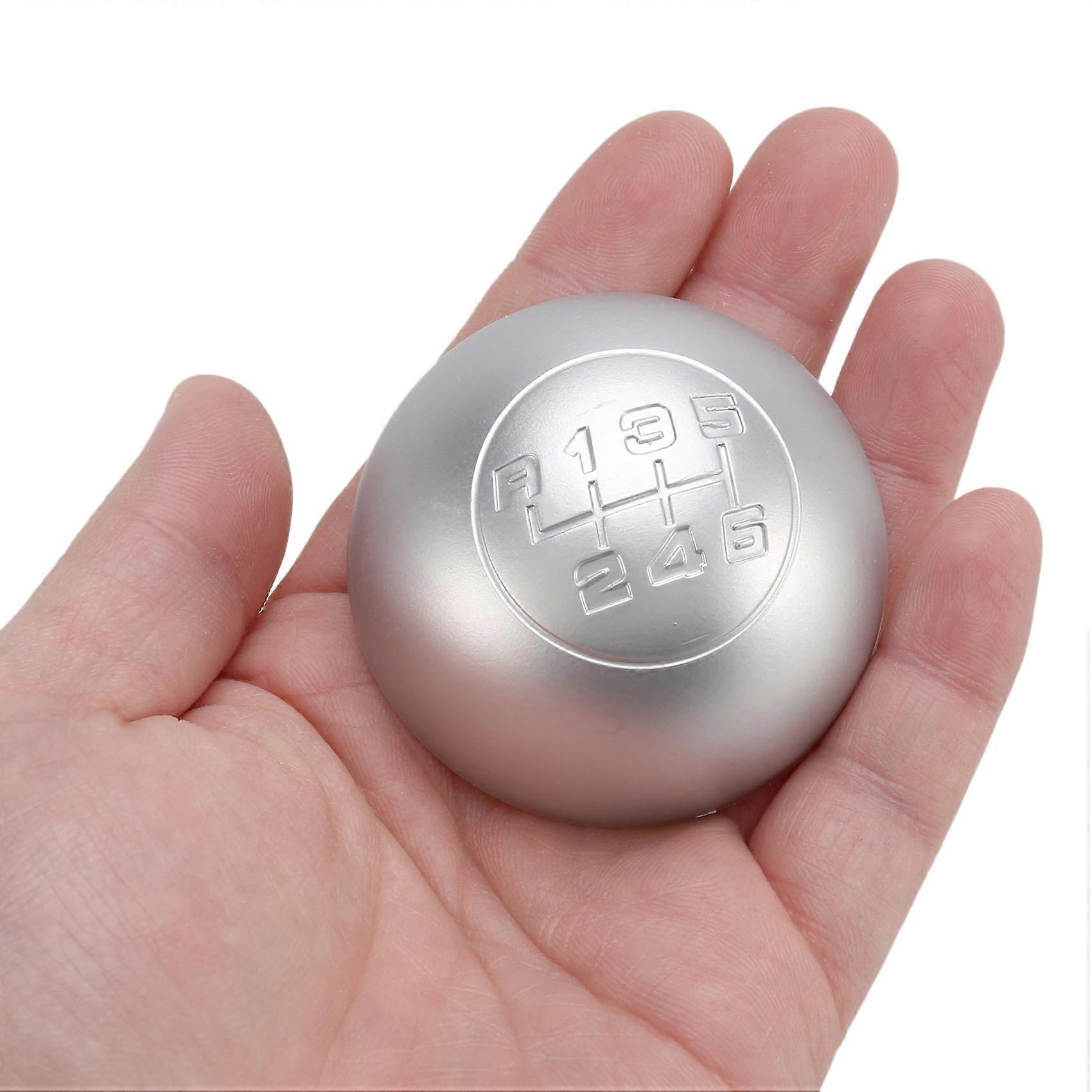 6 Speed Matte Gear Shift Knob Cap Cover Shifter Lever Handball Case ...
