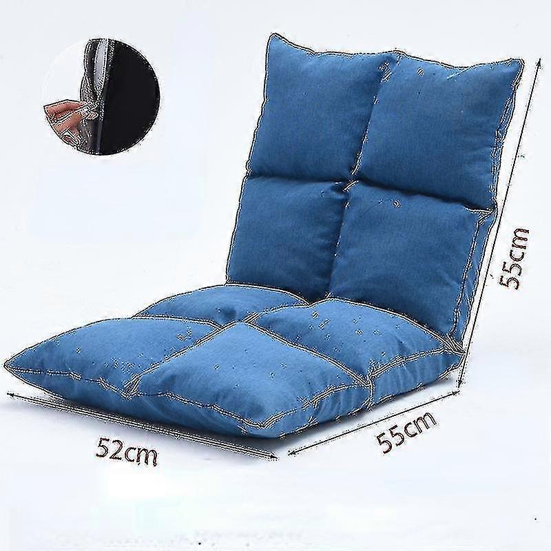 Japansk golvstol fällbar justerbar lat soffa stol golv Gaming Soffa ...