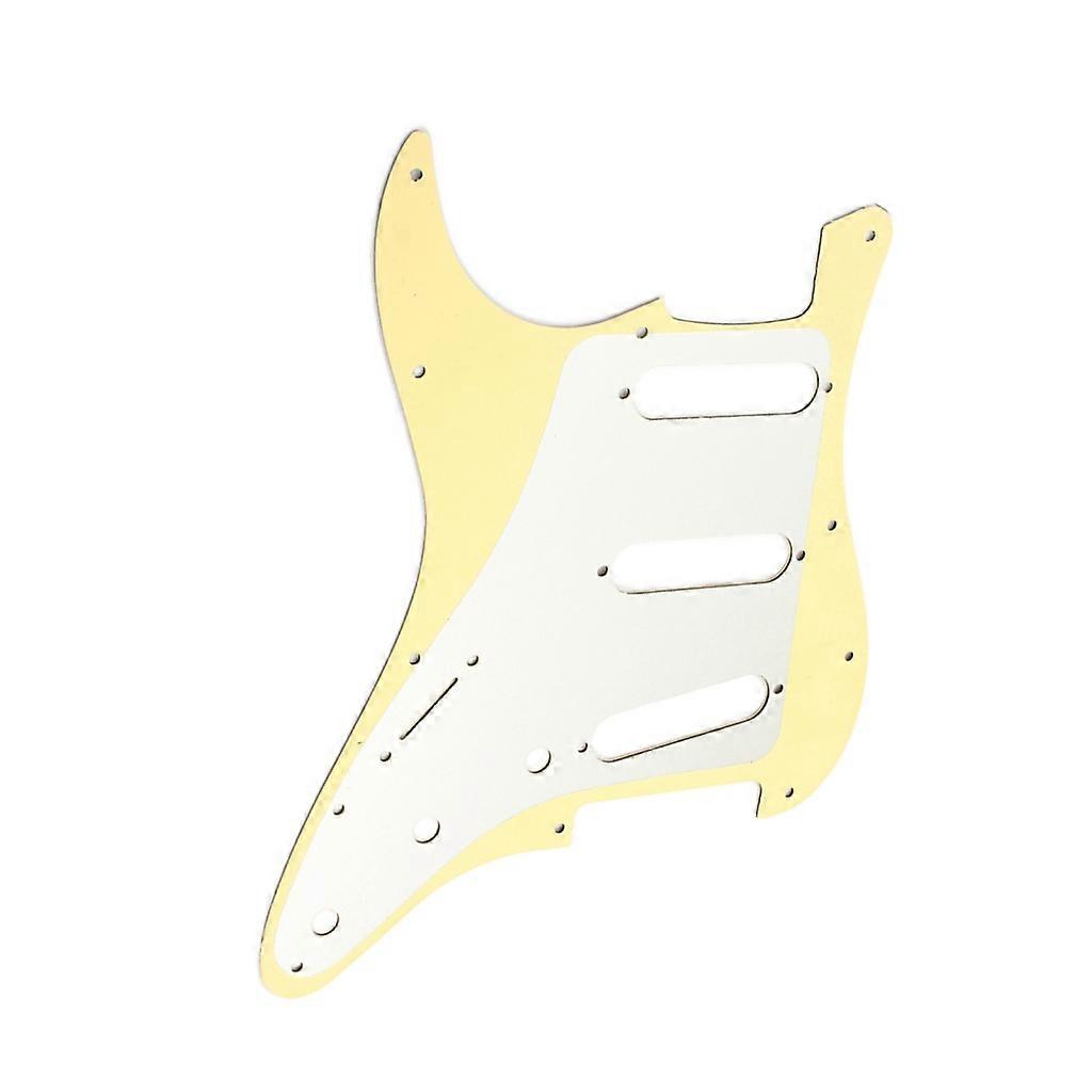 11 Holes 3Ply Guitar Bass Pickguard Scratch Plate Guitar Scratchplate ...