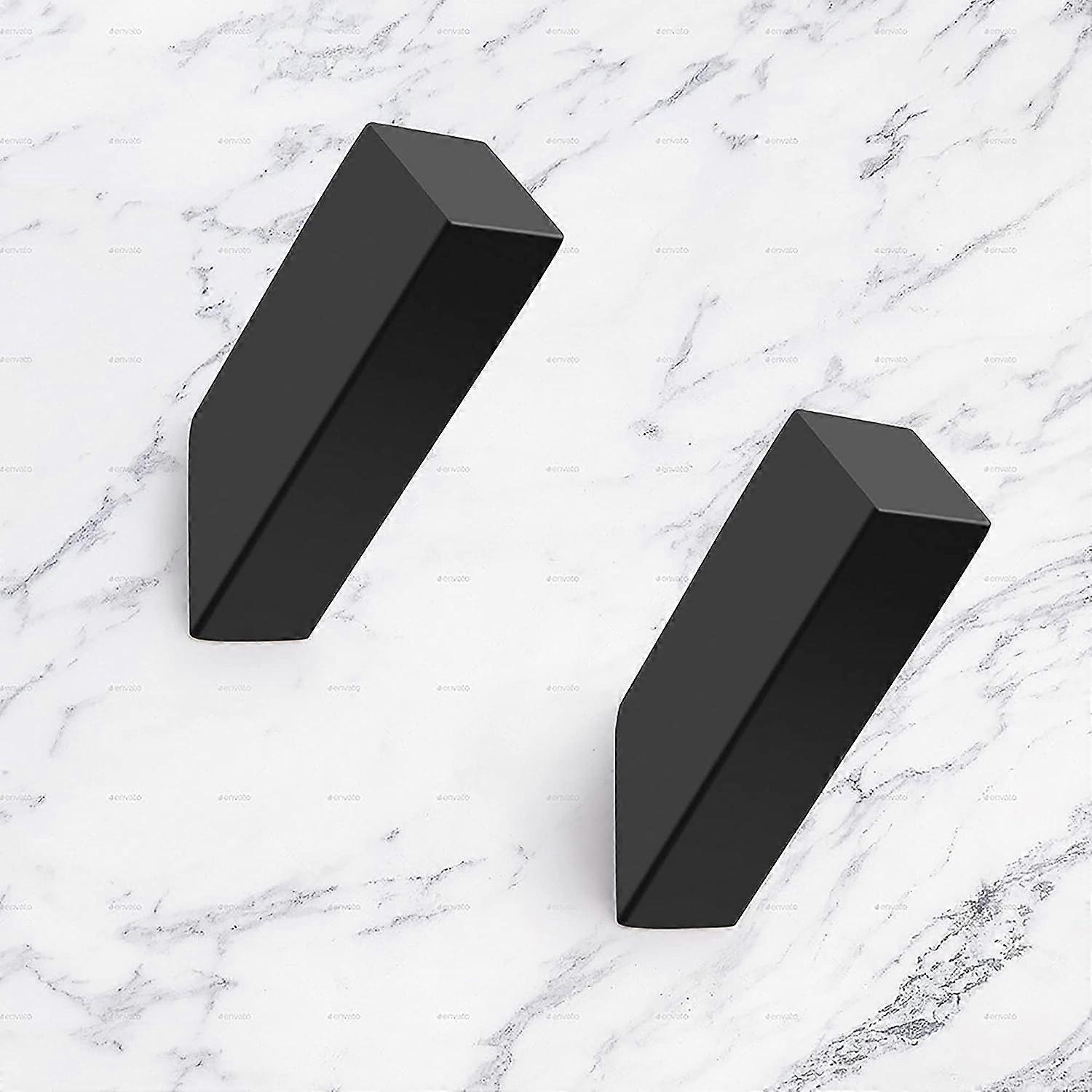 Black Towel Hooks Matte Black Robe Hook, Modern Towel Hooks SUS 304 ...