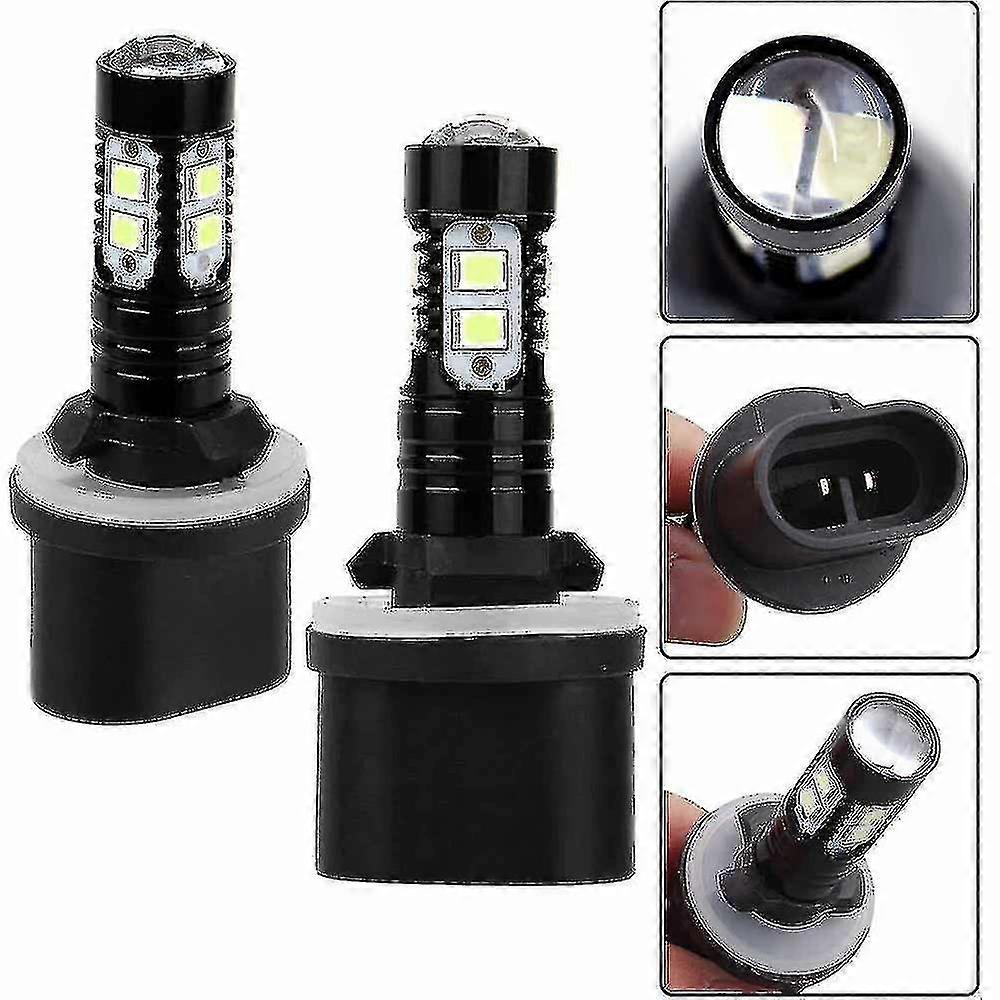 880 884 885 890 892 893 899 Led Fog Light Bulb Conversion Kit 6000k 50w ...