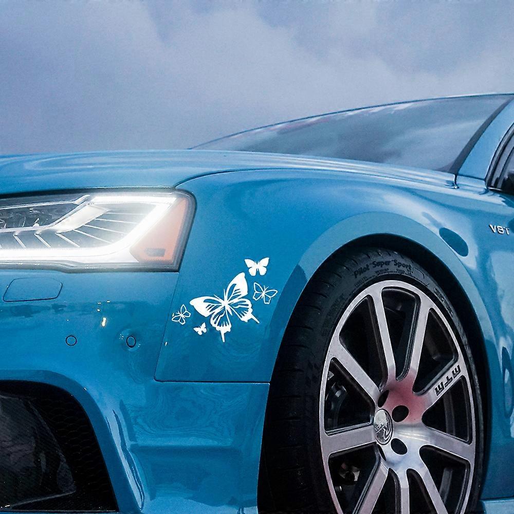 14.6CM*10.4CM Beautiful Cartoon Butterflies Decal Art Vinyl Car ...