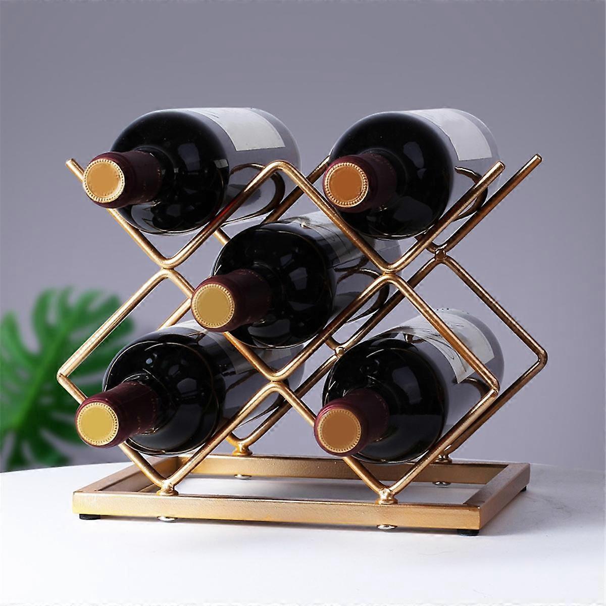 Countertop Wine Rack Freestanding Small Wine Rack Desktop Wine Rack ...