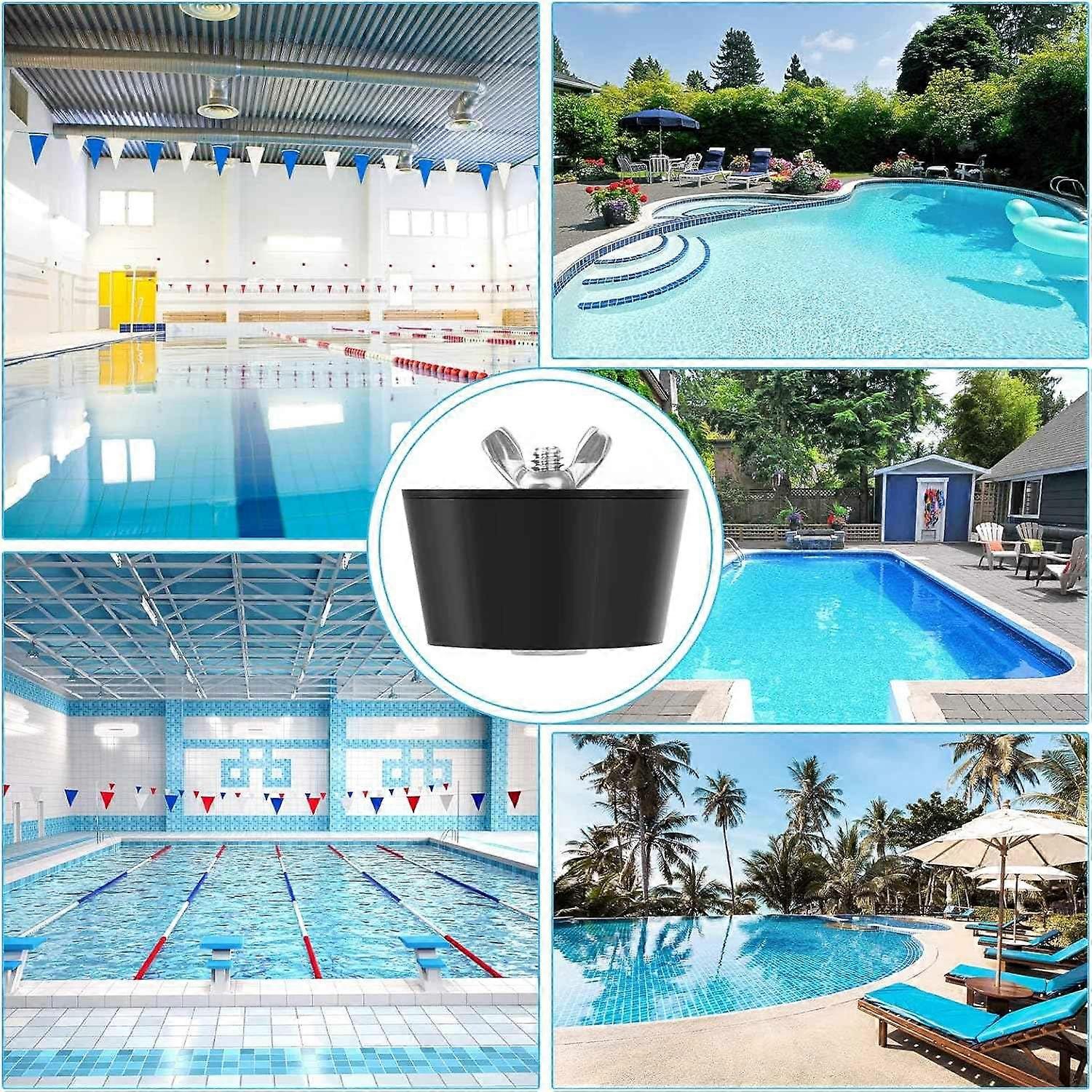 2-Pack Swimming Pool Freeze Plug 51mm/2 Inch Winter Rubber Plug Pool ...