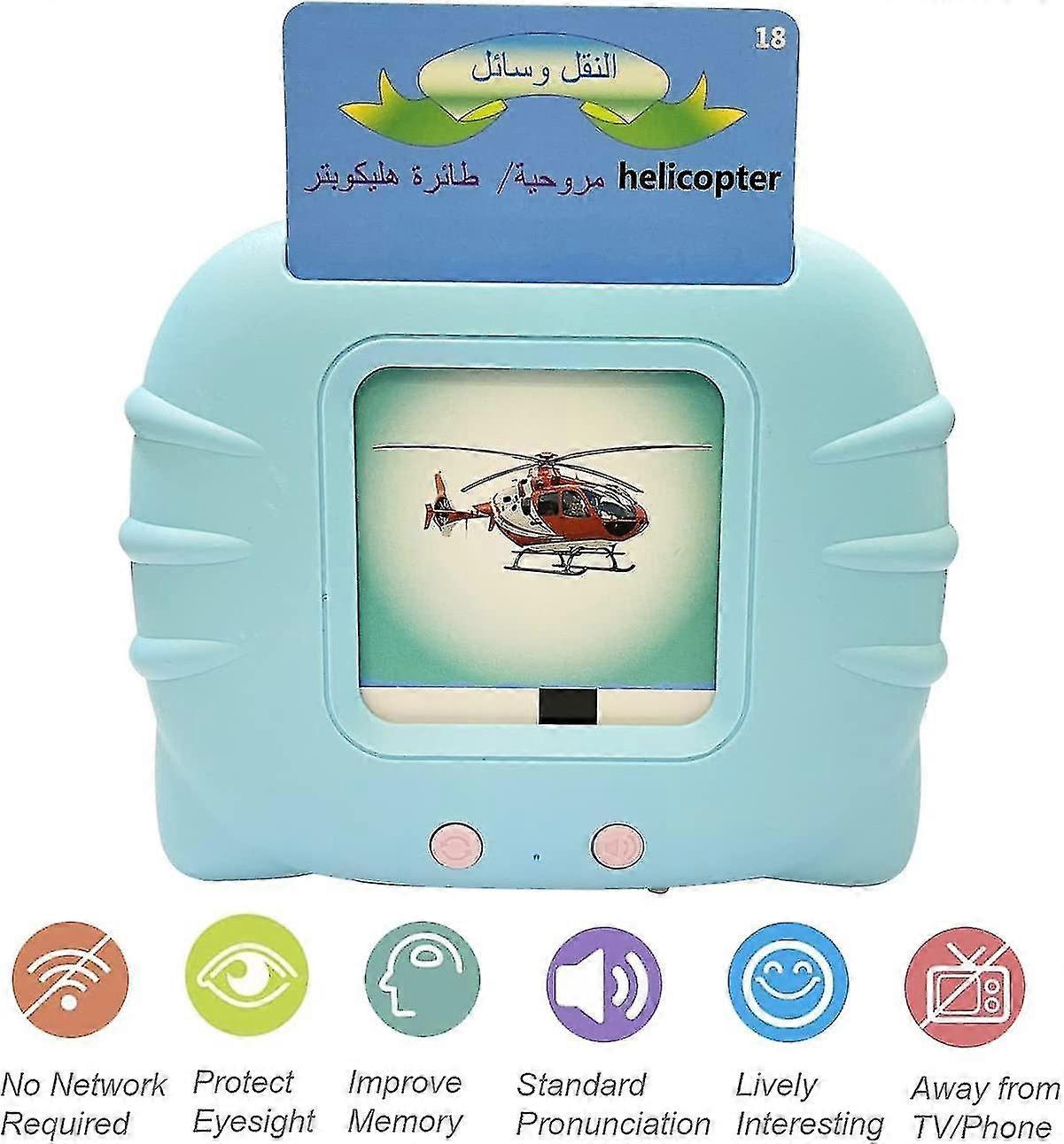 Arabic English Alphabet Talking Flash Cards For Kids, Learning Arabic ...