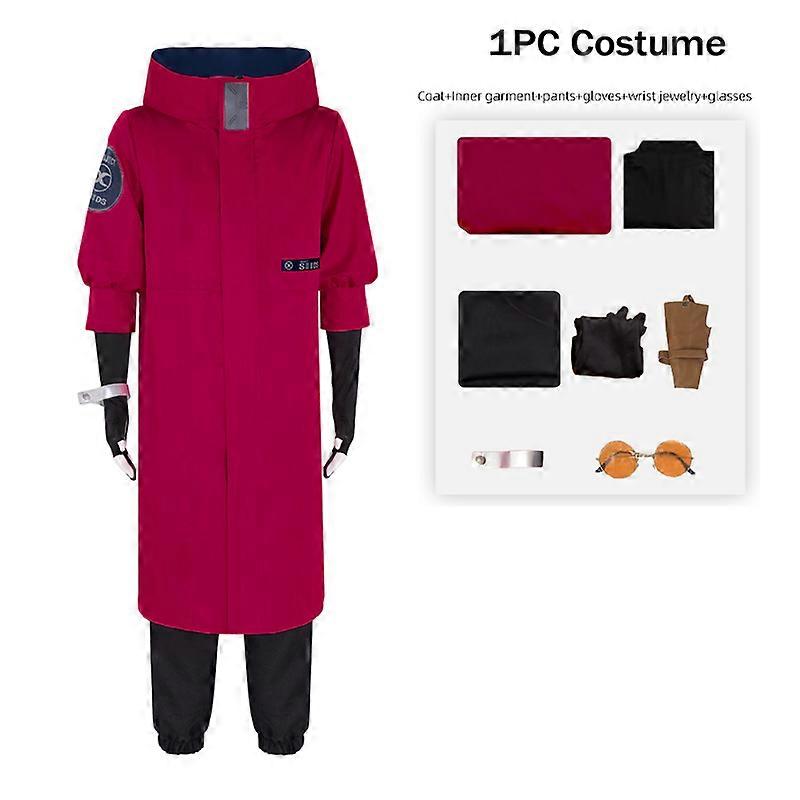 Anime Vash The Stampede Cosplay Trigun Cosplay Costume Vash Wig Red ...