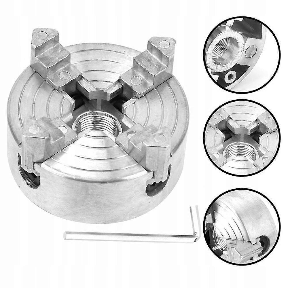 Mini Lathe Chuck Set, 3/4 Jaw Mini Lathe Chuck Self Centering Lathe ...