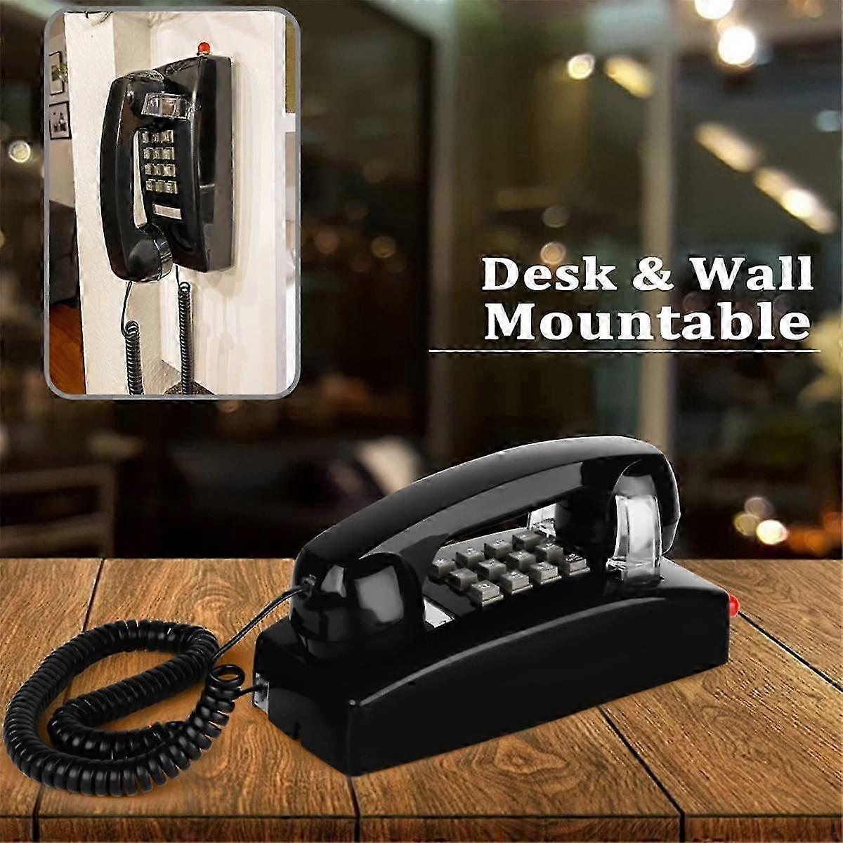 Classic Wall Phones For Landline With Mechanical Ringing, Single Line ...