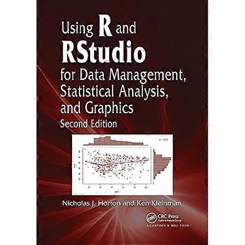 Using R and RStudio for Data Management, Statistical Analysis, and Graphics | Fruugo UK