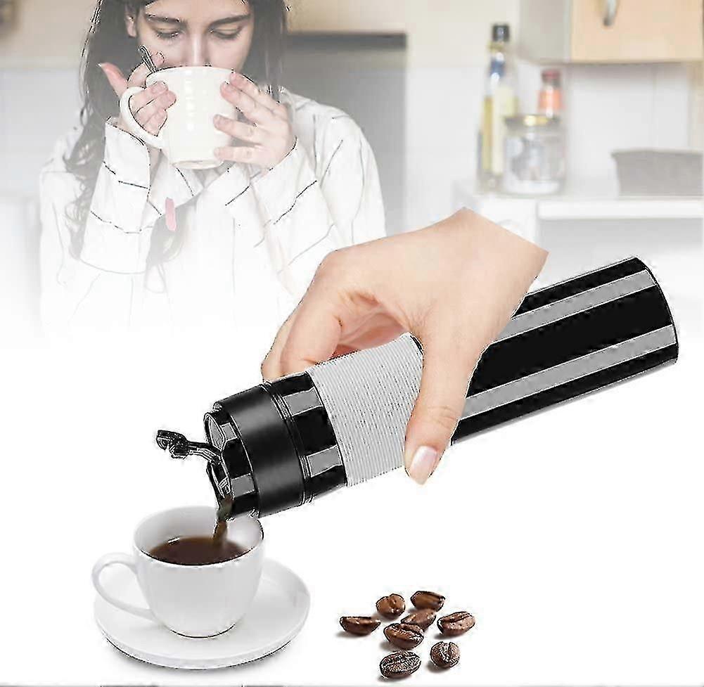 Portable Mini Espresso Maker Hand Held Pressure Caffe Espresso Machine ...