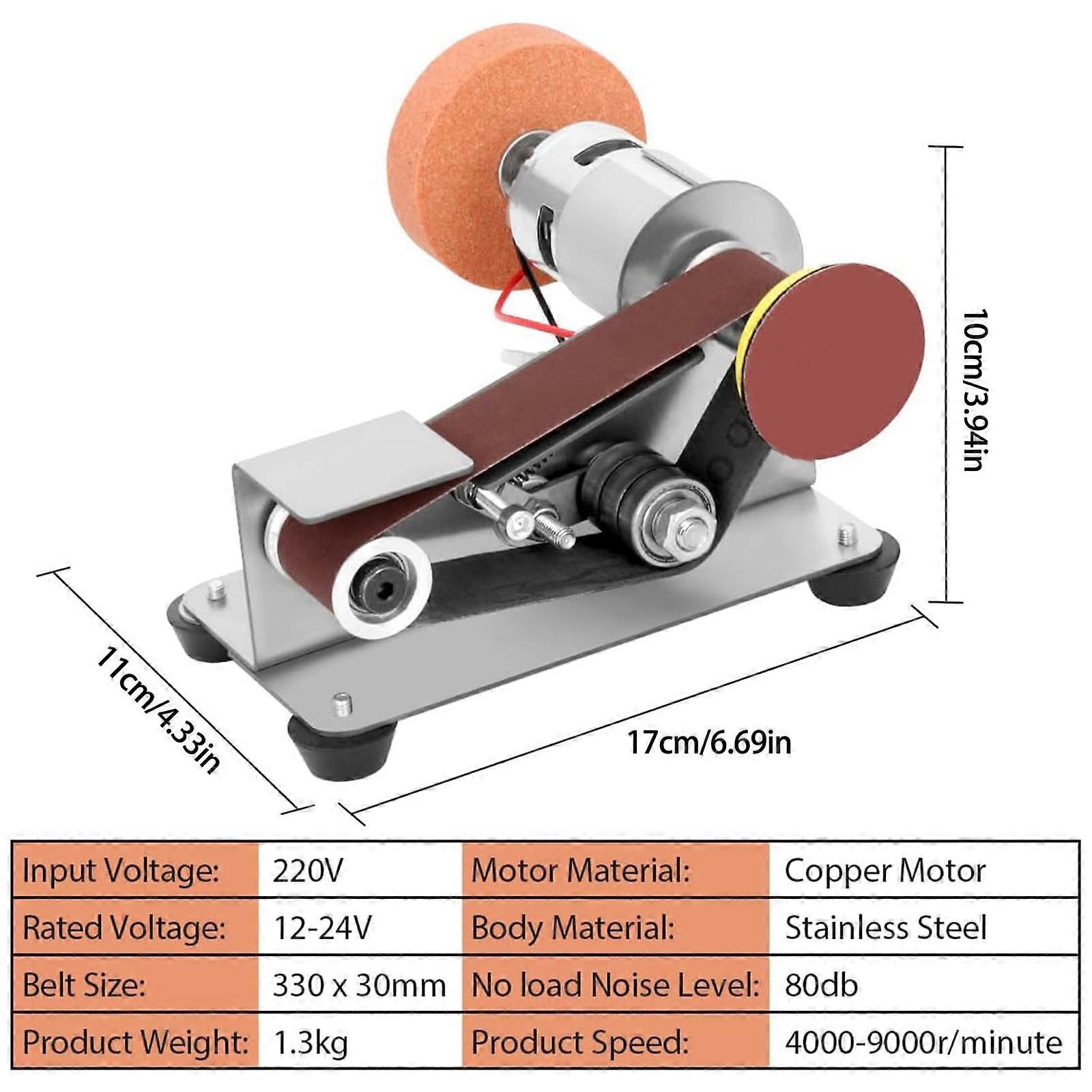 Electric Belt Sanding Machine Belt Sander Electric Cutter Edge ...