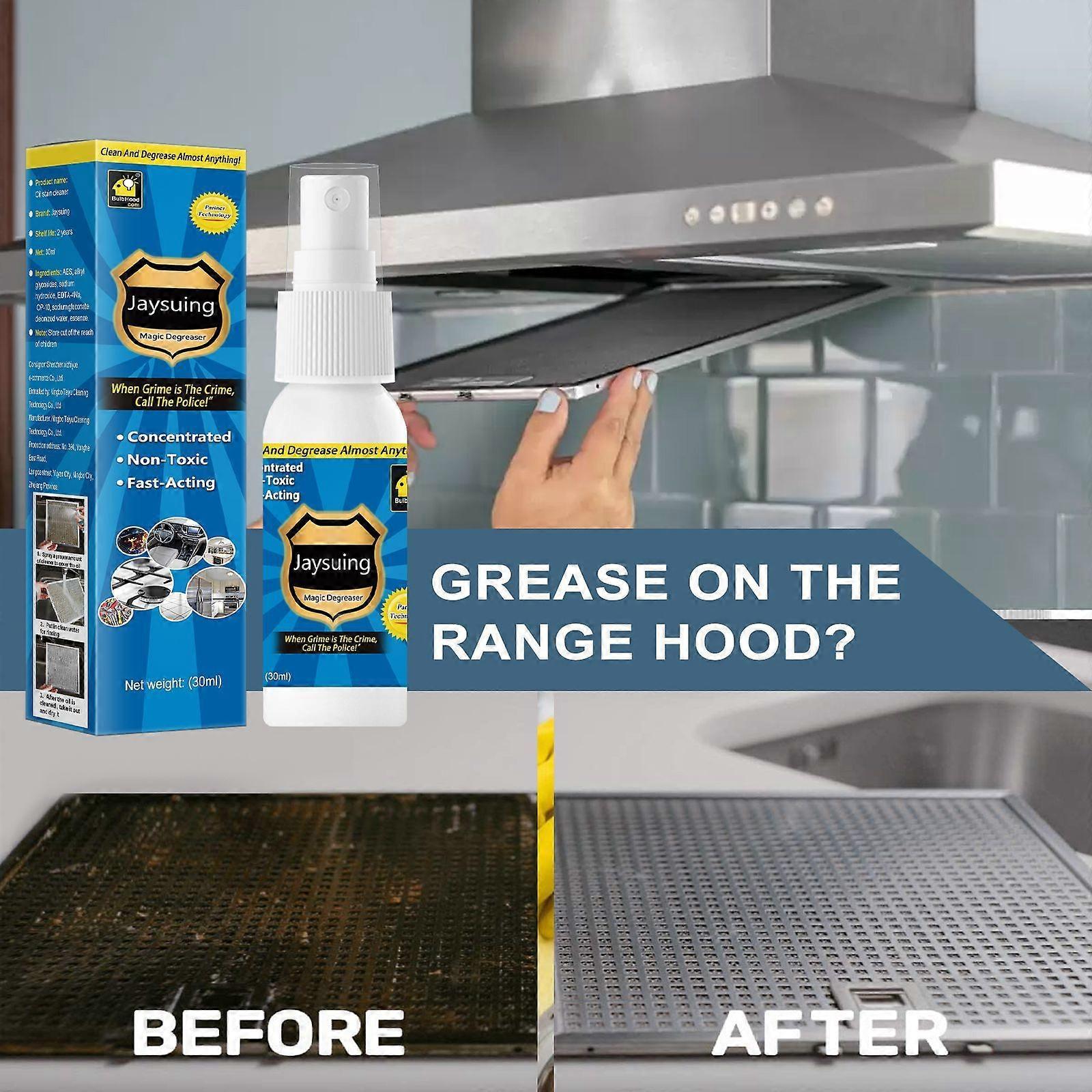 Grease Cleaner Kitchen Hood Heavy Grease Cleaning Tile Stove Dissolves ...