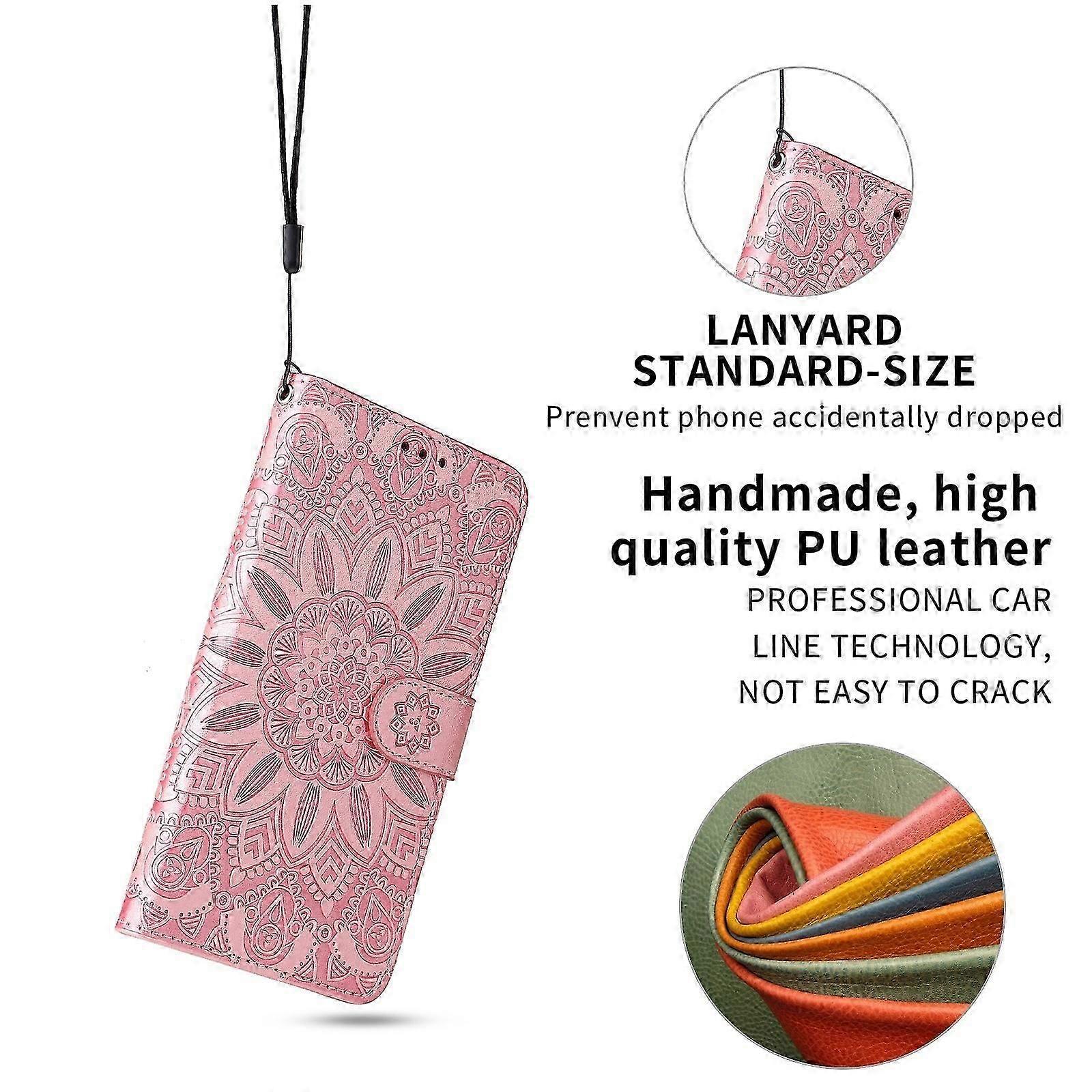 For Samsung Galaxy A12 4G / 5G Embossed Sunflower Leather Phone Case ...