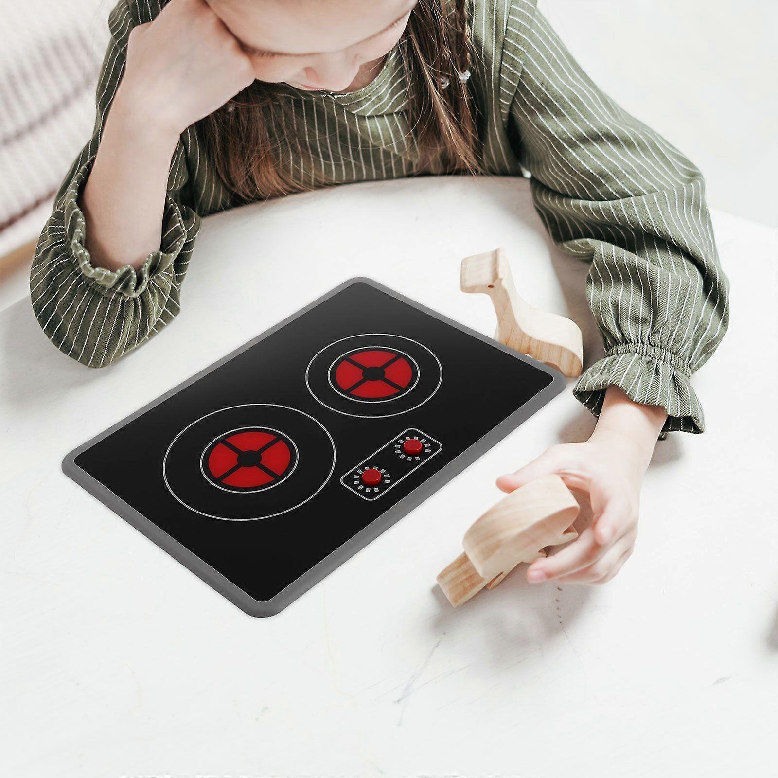 Realistic Induction Cooker with Light Effects Kitchen Appliance Toy ...