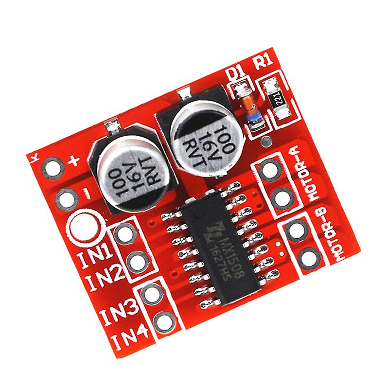 Dual Channel Dc Motor Driver Mini Module Pwm Speed Control Beyond L298n ...