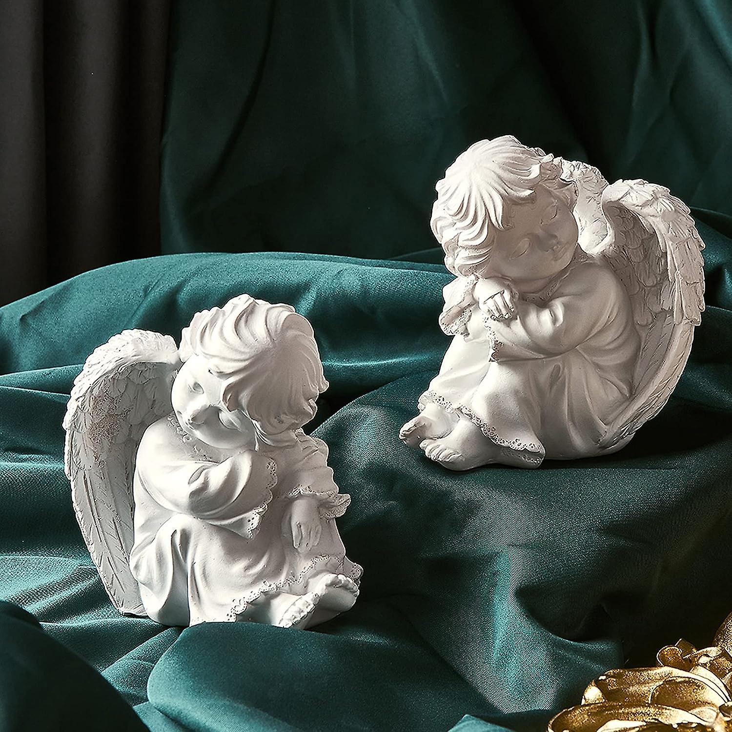 Cherub Garden Angels Outdoor Statue Resin Baby Angel Statue Angel ...