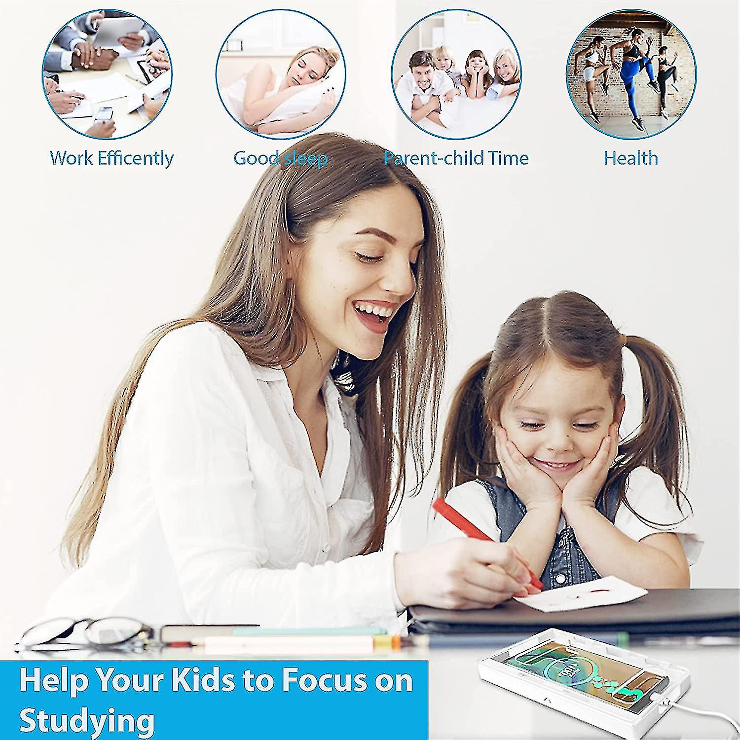 Cell Phone Jail Lock Box,timer Self Control Mobile Phone Holder Locker ...