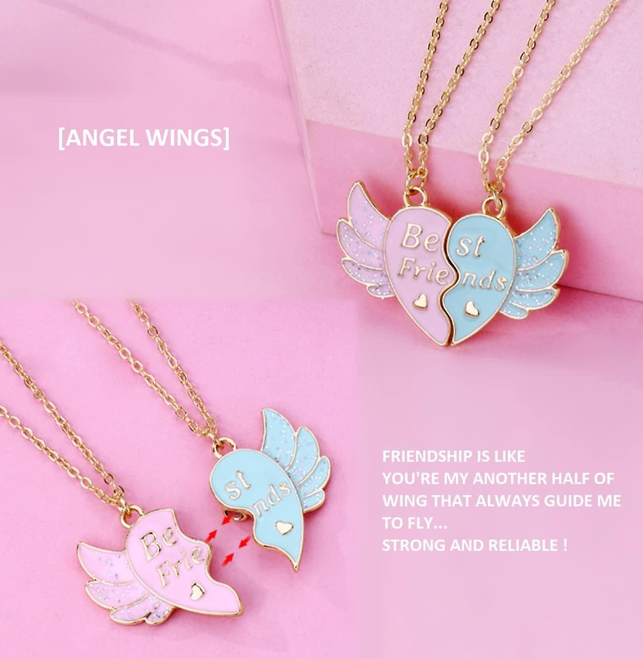 Friendship Necklace Best Friend Necklace Matching Magnetic BFF Necklace ...