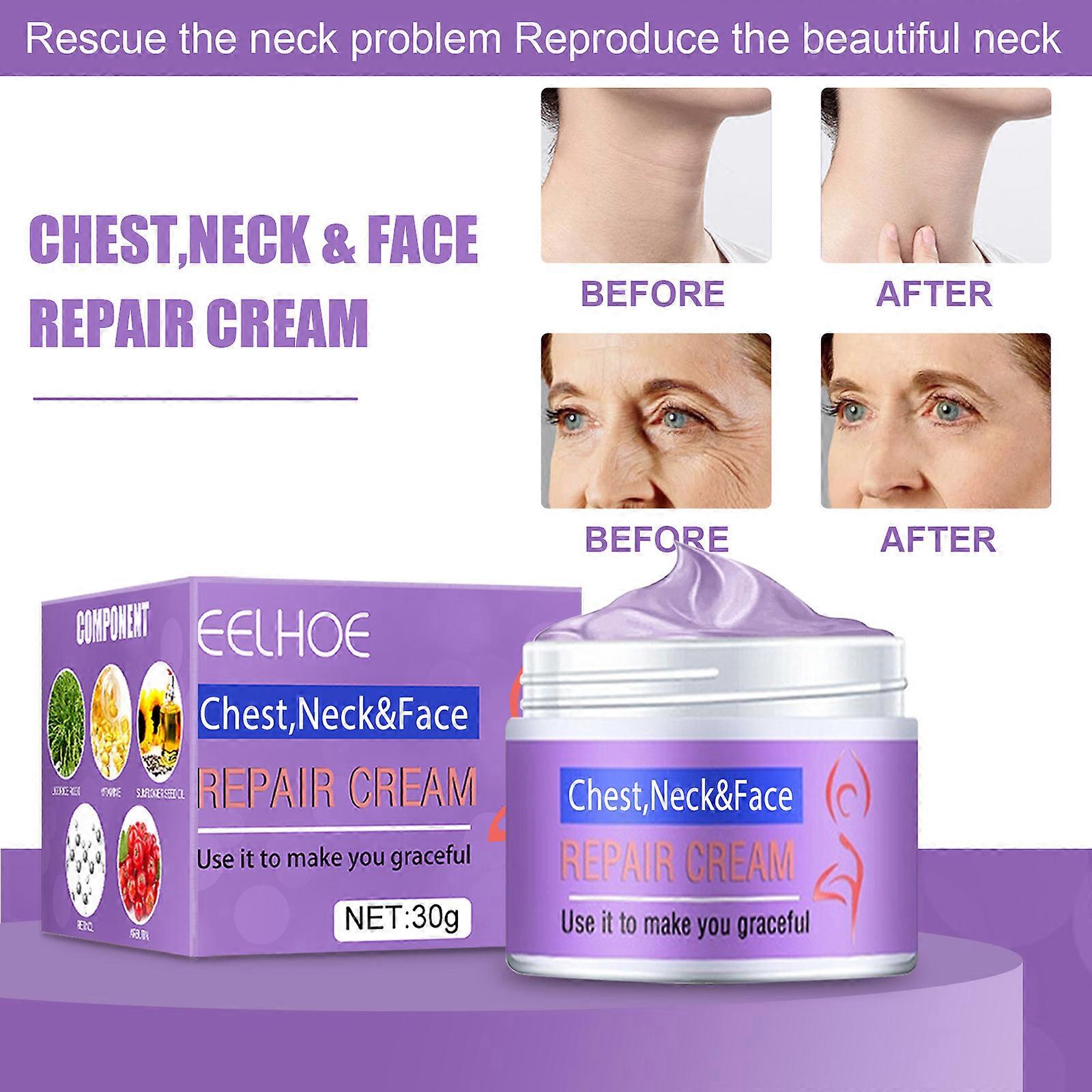 Neck Firming Cream - Anti-Aging Facial Moisturizer with Retinol ...