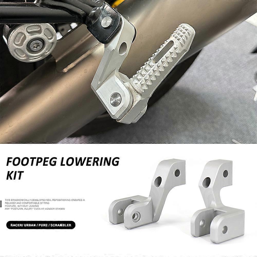 Motorcyle Passenger Footpeg Lowering Kit Footrest Relocation For BMW ...
