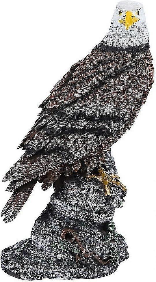 Resin Bald Eagle Garden Statue, Eagle Resin Garden Statue Outdoor ...