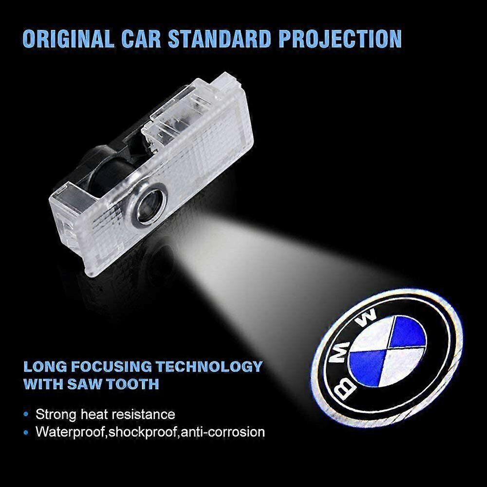 Car Door Projector Laser Led Lights Courtesy Puddle Shadow Lamps For ...