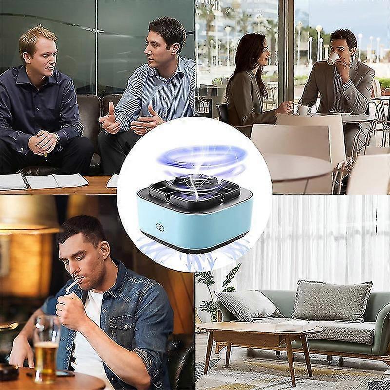 Smart Smoke Removal Ashtray Ashtray Purifier Smoke Catcher Smokeless ...