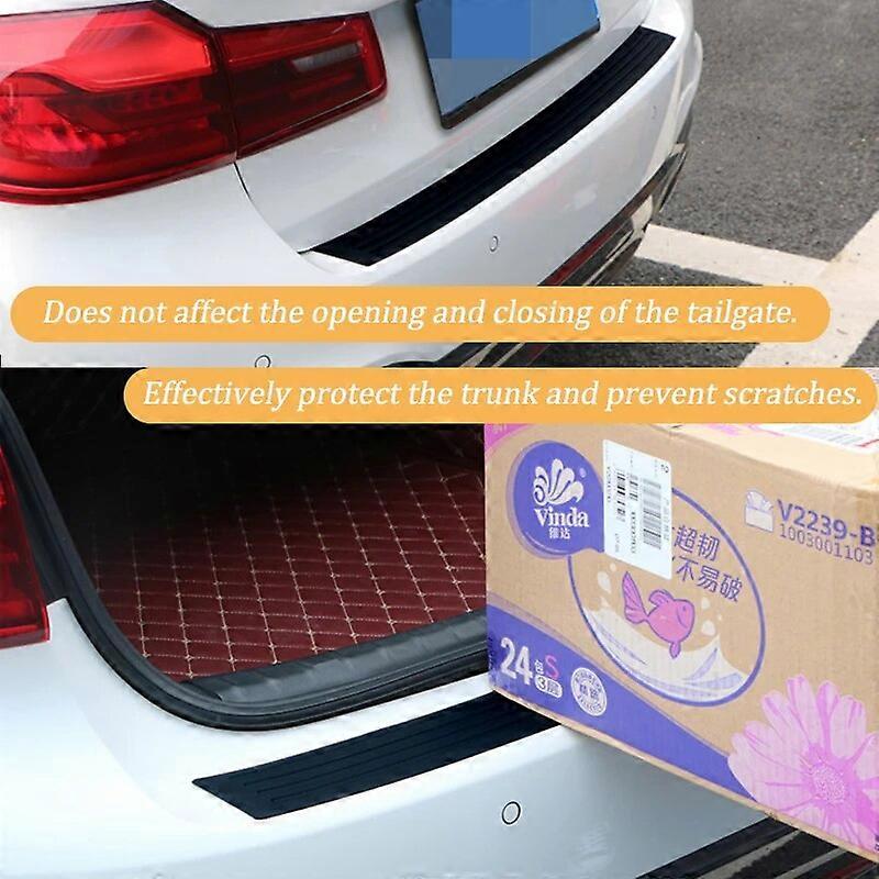 Car SUV Back Bumper Protector Sill Plate Styling Rear Bumper Protector ...