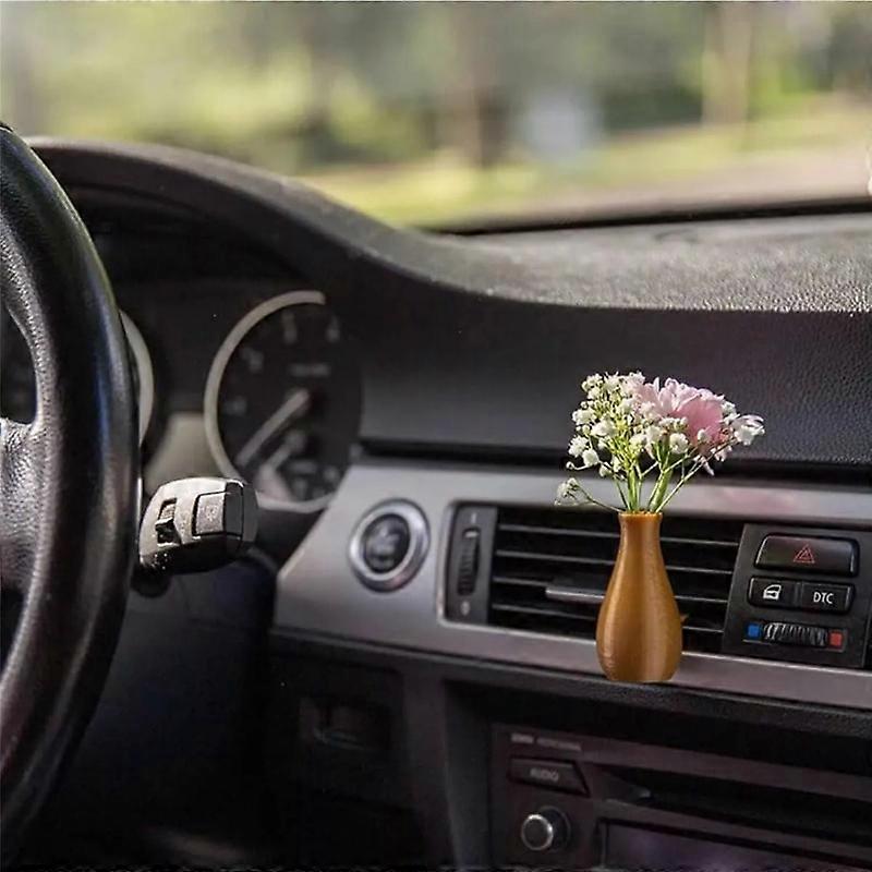 Cozy Boho Car Vase, 3D Printed Car Flower Vase Clip Holder,Car Vase ...