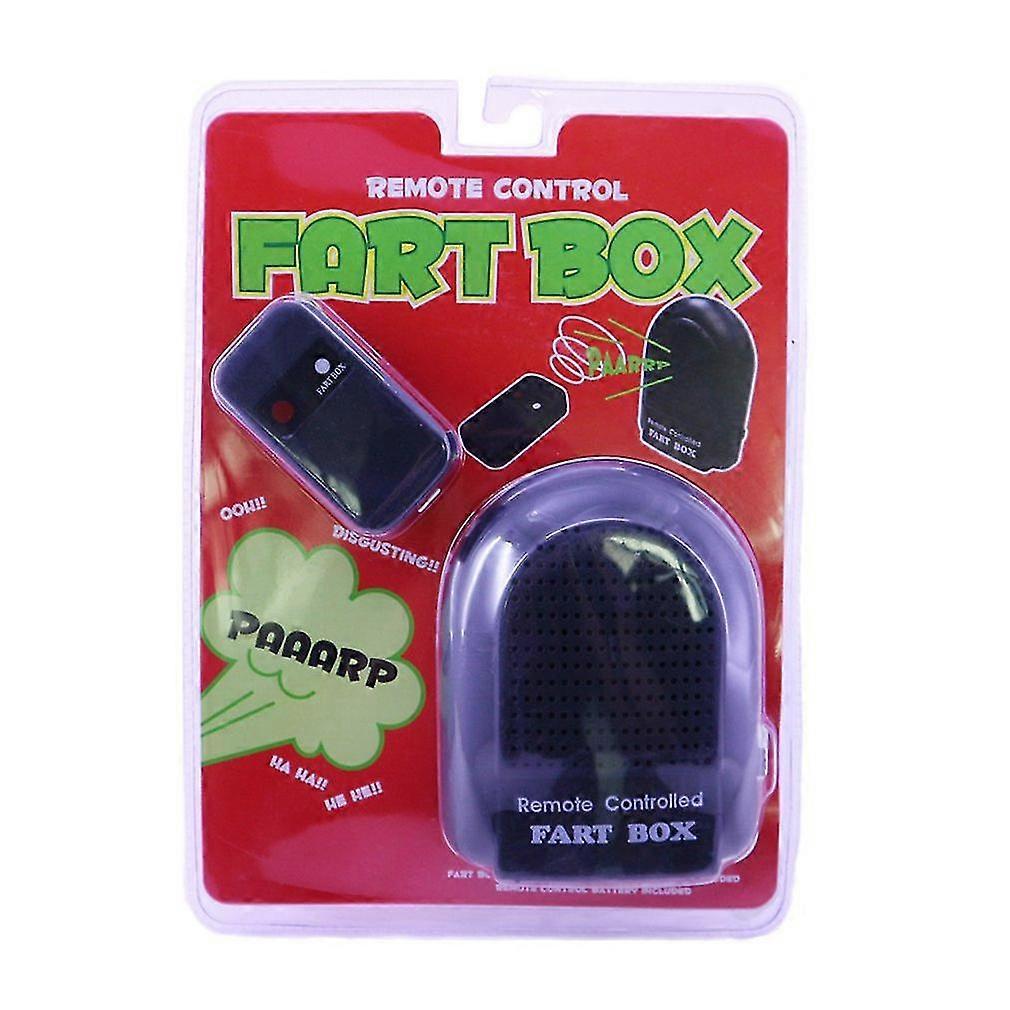 Funny Tricky Toys Remote Control Fart Box Electronic Magnetic Simulated ...