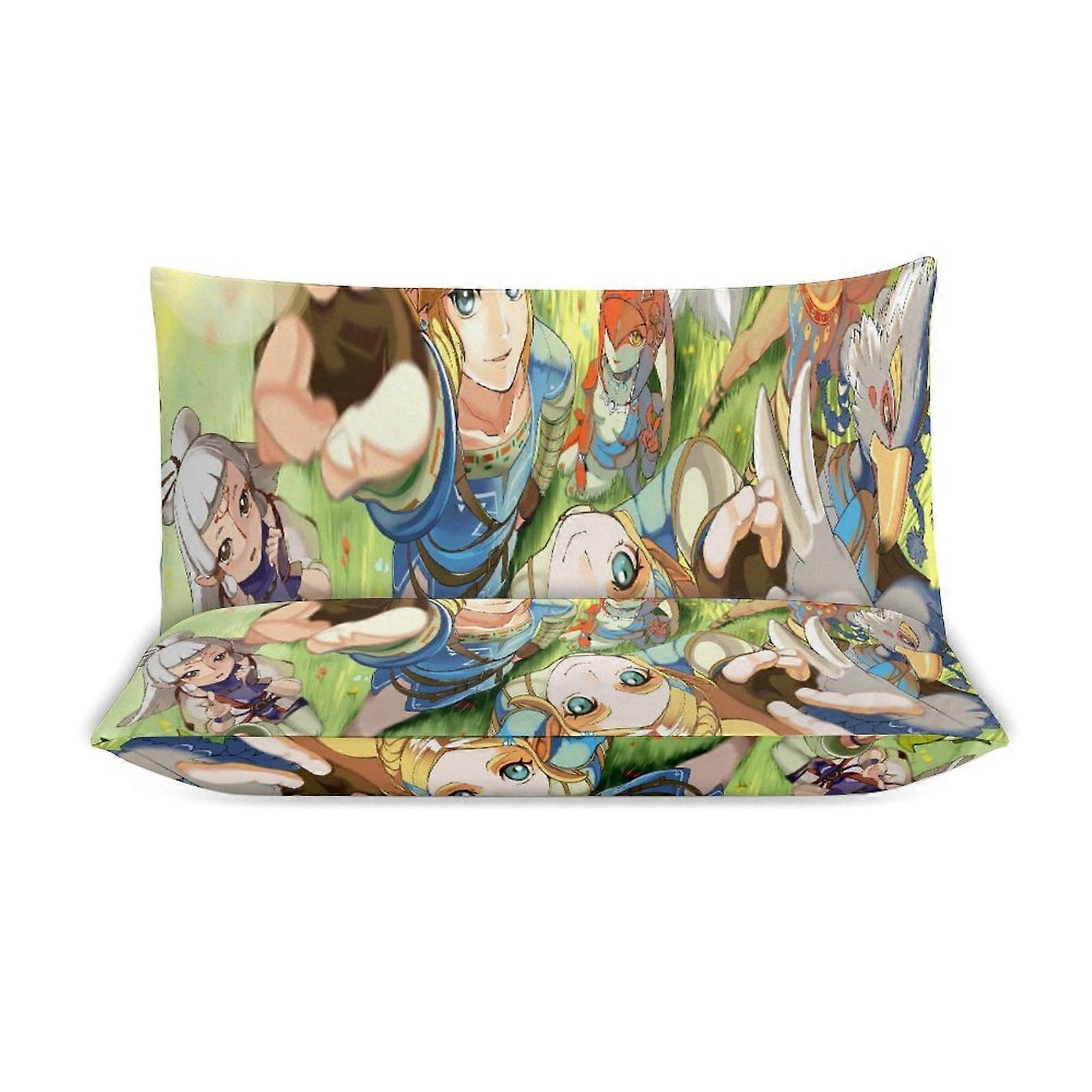 Ez22 The Legend of Zelda Print Bedding Set Pattern Duvet Cove Set 3 ...