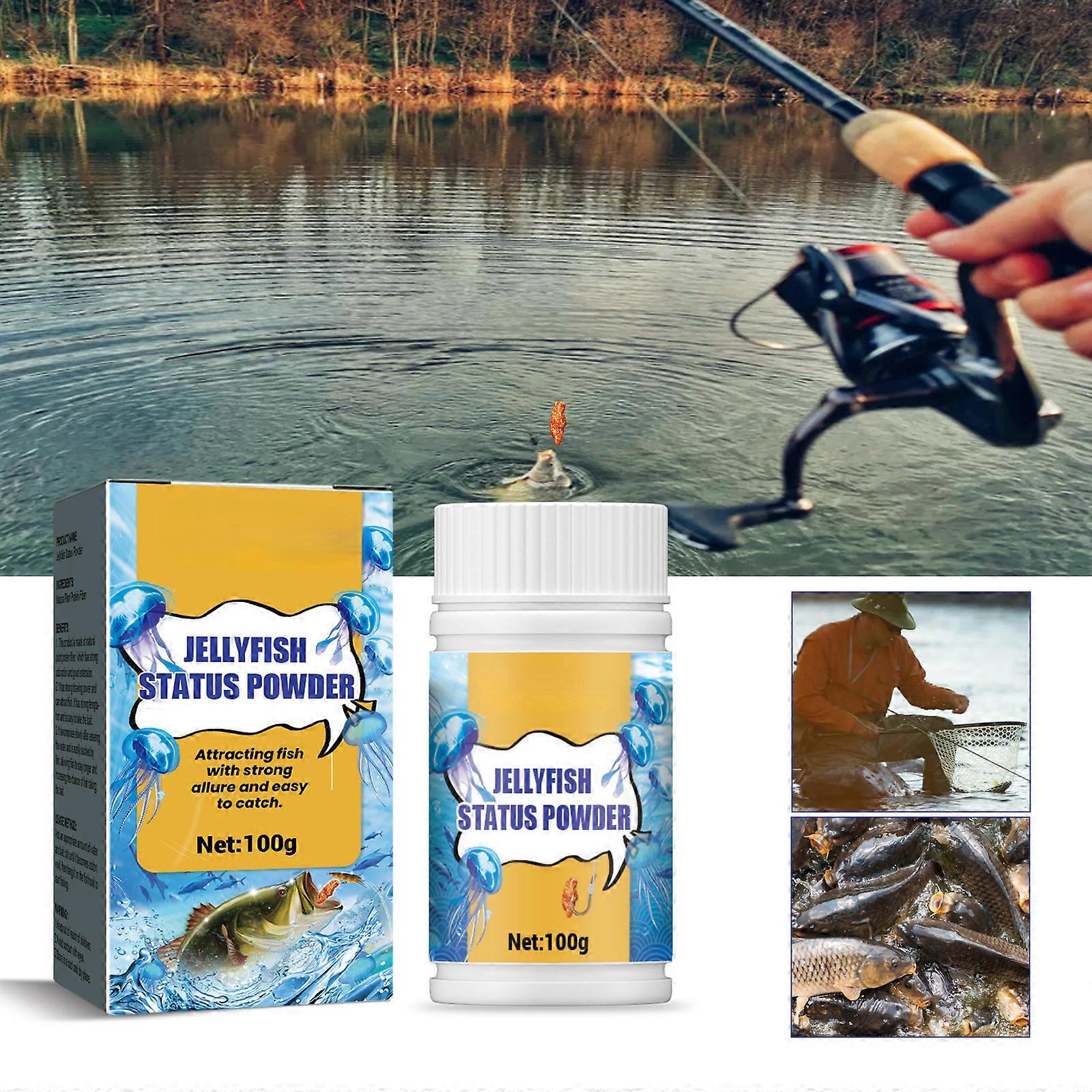 Jellyfish Status Powder Fishing Scent Attractant Fishing Attractants ...