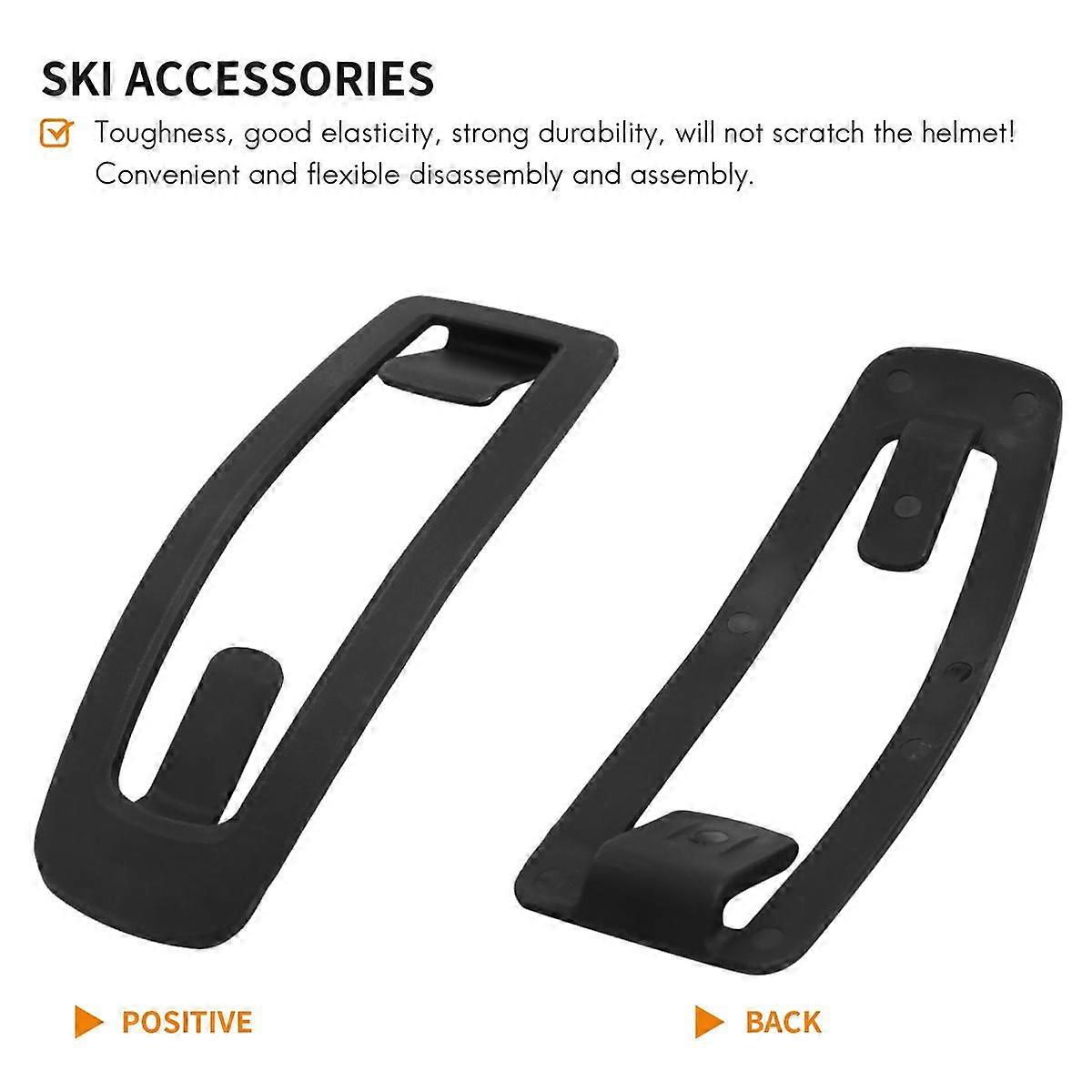 Universal Ski Helmet Accessories Helmet Goggles Belt Clip Goggles Belt ...