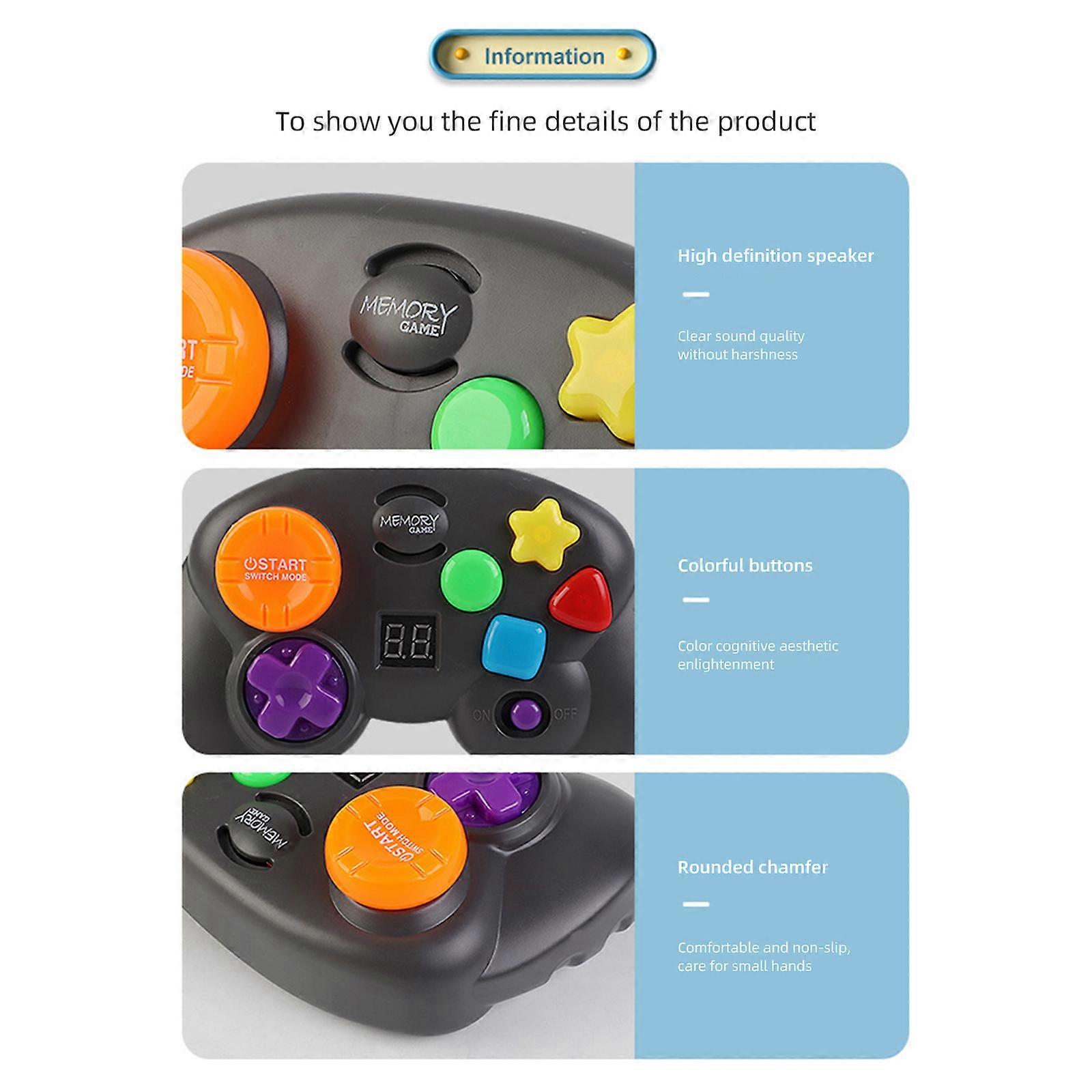 Kids Handheld Memory Game/Electronic Games, Sequence Fun for Kids with ...