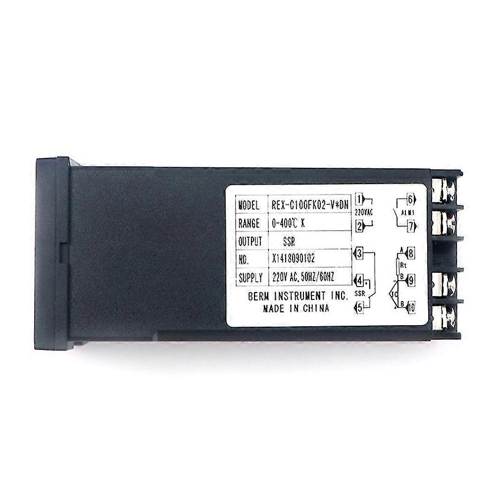 PID Digital Intelligent Temperature Controller REX-C100FK02-V*DN 0-400C ...