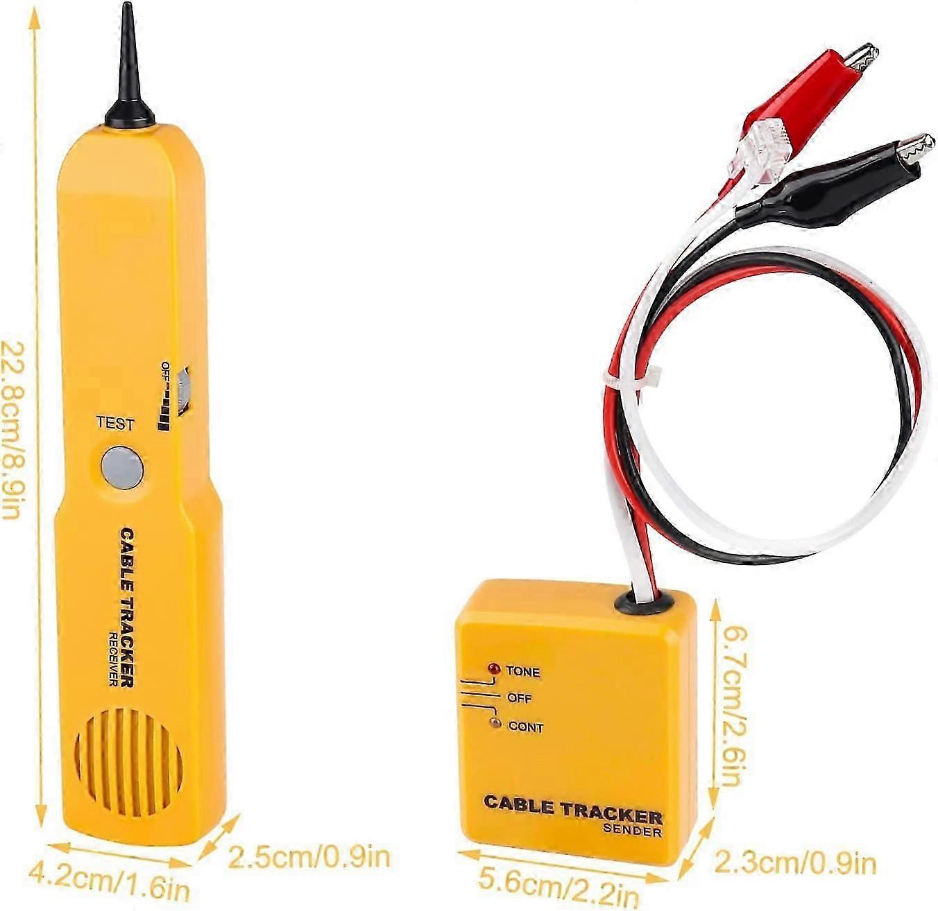 Circuit Tester, Wire Tracer And Tone Generator, Network Cable Tester Rj ...