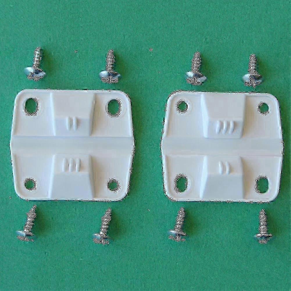 Coleman Cooler Hinge Set - 2 Plastic Replacement Hinges With 8 Screws ...